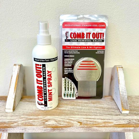 comb it out lice removal | Hair | Lice Prevention Comb And Spray New ...